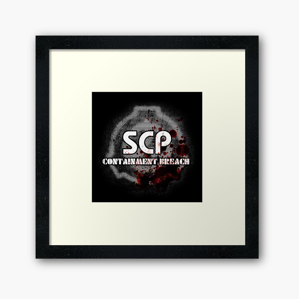 "SCP Containment Breach Logo" Framed Print by GeneralIlya | Redbubble