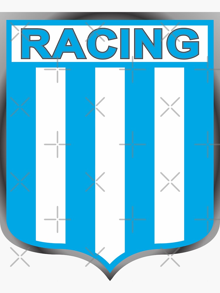 Pegatina «RACING CLUB AVELLANEDA ESCUDO» de Rockwell47 | Redbubble