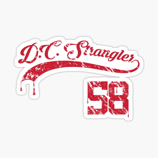 "The D.C. Strangler" Sticker by GooseDesign | Redbubble
