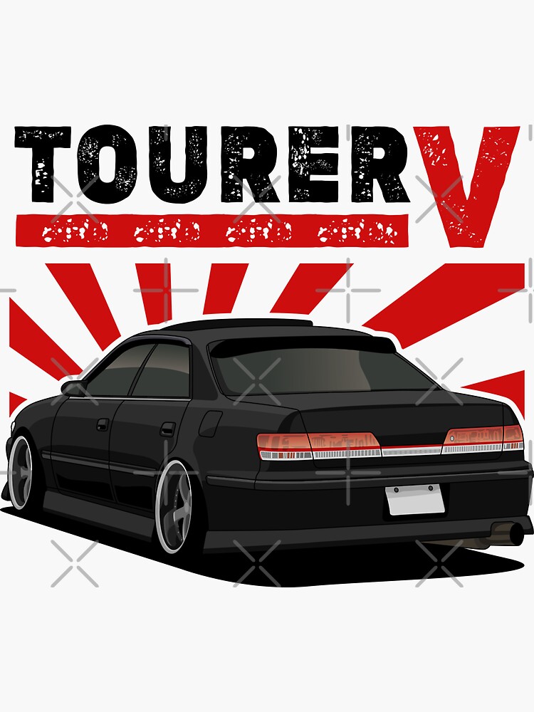 "Toyota Mark2 JZX100" Sticker for Sale by shakotan | Redbubble