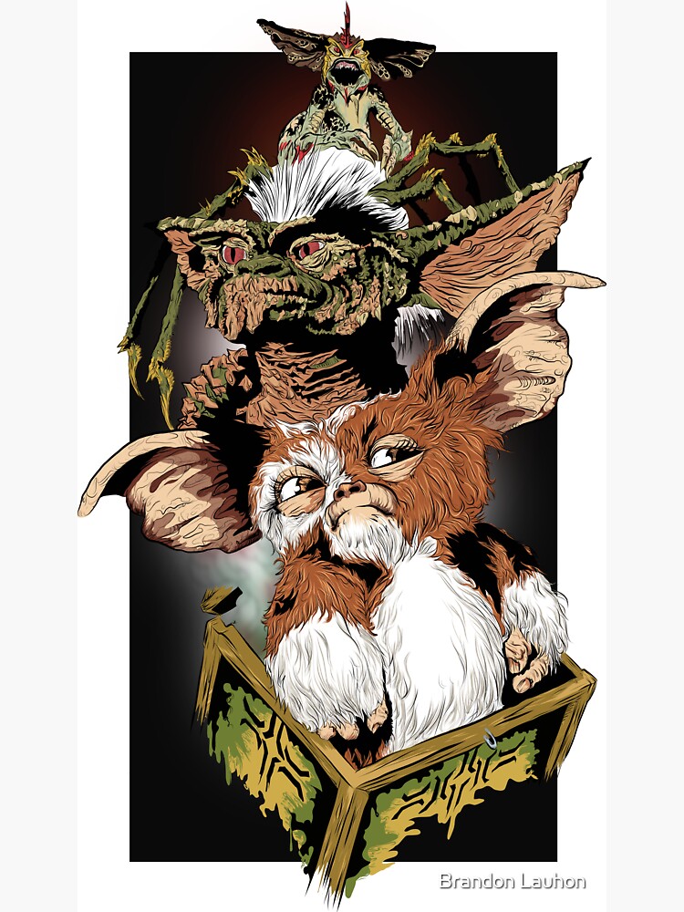 "Gizmo's Box" Sticker for Sale by blauhon | Redbubble