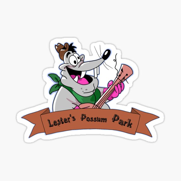"Lesters Possum Park (Goofy Movie) " Sticker for Sale by SkywalkinJedi ...