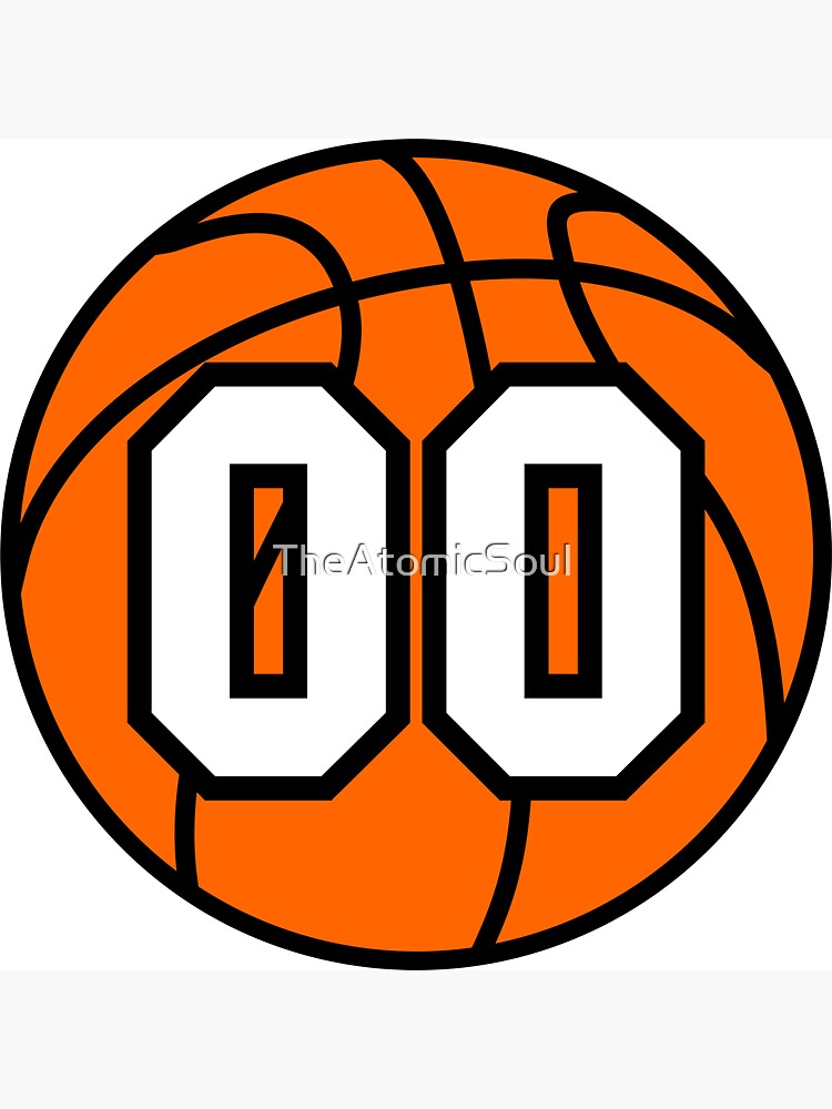 "Basketball 00" Poster for Sale by TheAtomicSoul | Redbubble