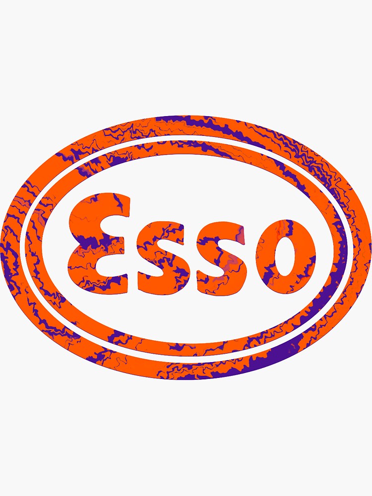 "The Esso Club" Sticker for Sale by nataliadsou | Redbubble
