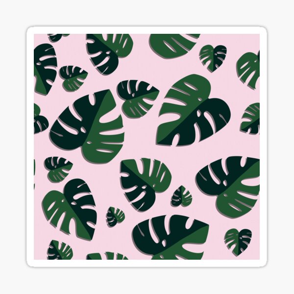 "Monstera Fabulosa" Sticker for Sale by Valkyrie-Ghost | Redbubble