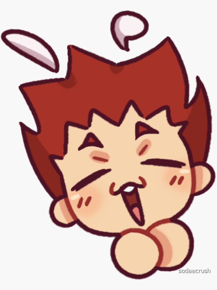 "Chibi Tendou Bunny" Sticker for Sale by sodaacrush | Redbubble