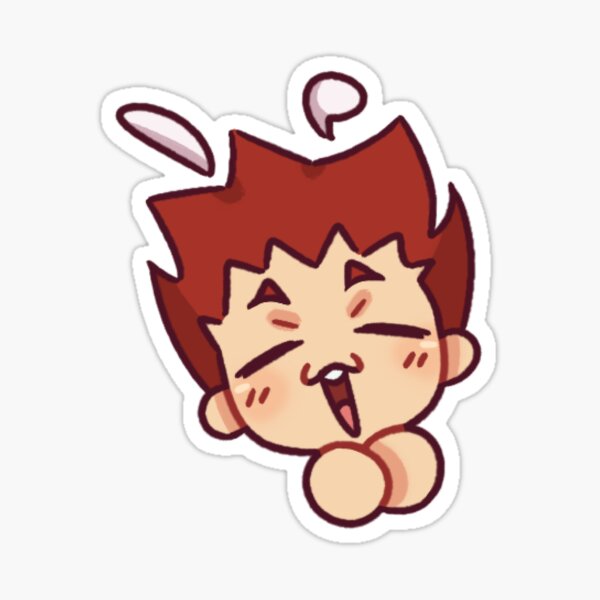 "Chibi Tendou Bunny" Sticker for Sale by sodaacrush | Redbubble