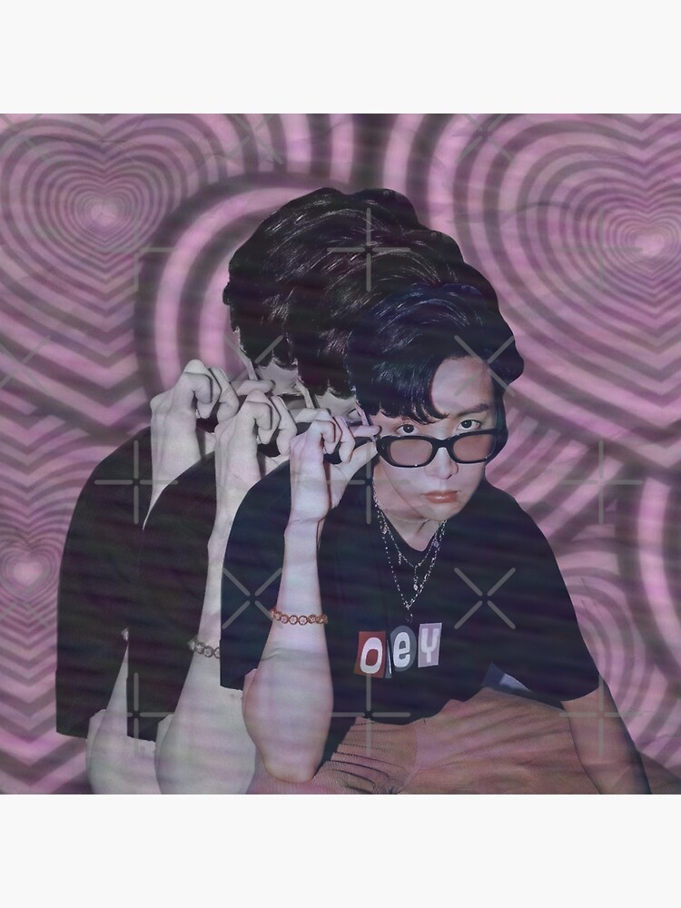 "J-Hope in y2k Cyber Aesthetic " Metal Print for Sale by SammieScottRyl ...