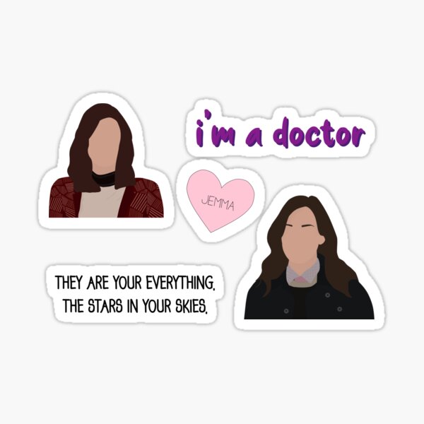 "JEMMA SIMMONS PACK" Sticker for Sale by carterwood | Redbubble