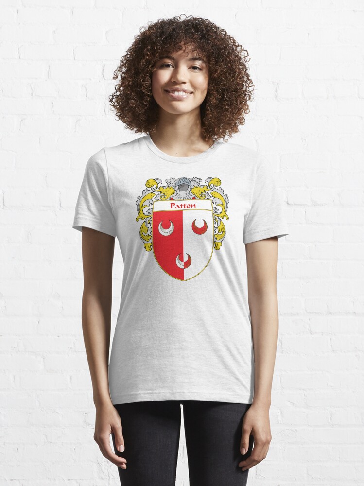 "Patton Coat of Arms / Patton Family Crest" T-shirt by IrishArms ...