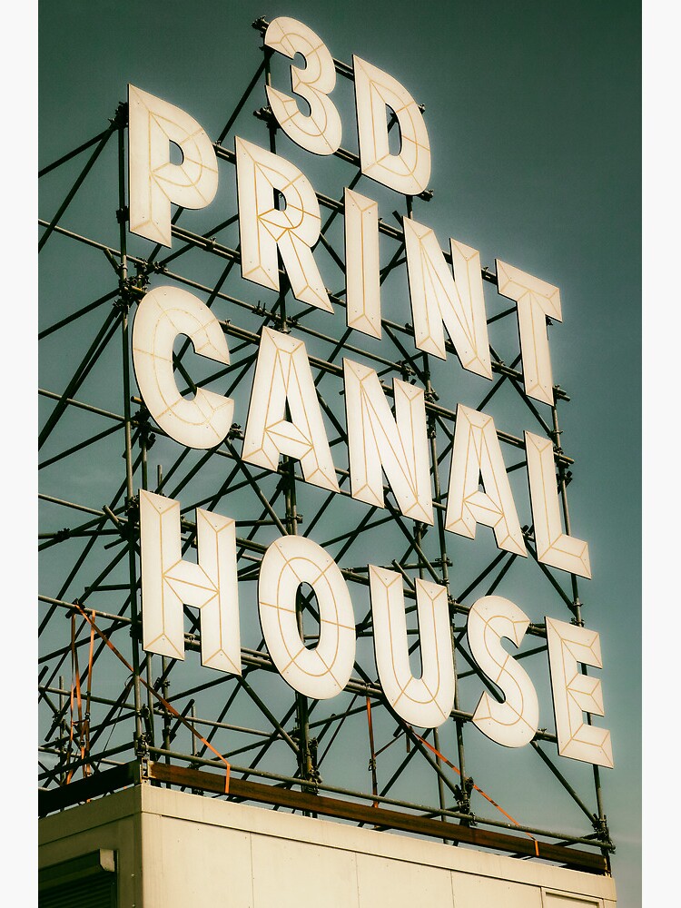 "3D Printing ad" Art Print by ictor | Redbubble