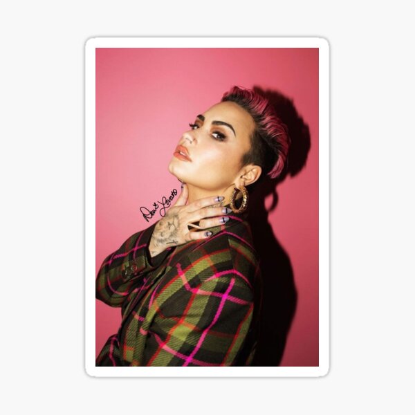 "Demi Lovato " Sticker for Sale by prettyfemme | Redbubble