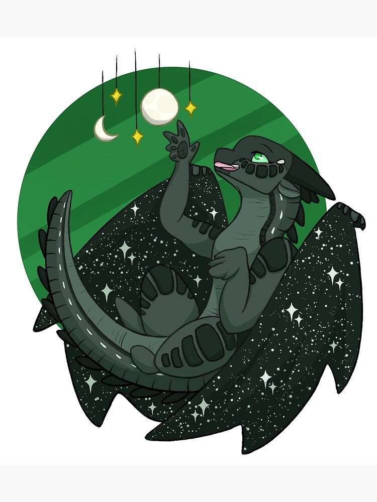 "Moonwatcher" Poster for Sale by BlessedBlossom | Redbubble