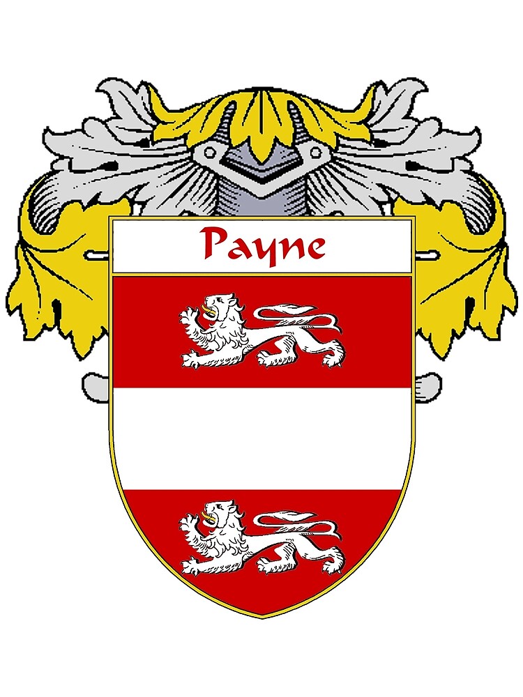 "Payne Coat of Arms / Payne Family Crest" by William Martin | Redbubble