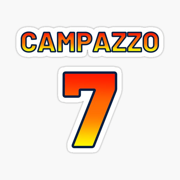 "Facundo Campazzo - Number 7 of Denver Nuggets" Sticker by luchomorto ...