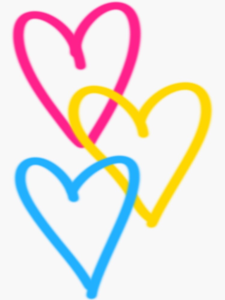 "Subtle Pansexual Flag" Sticker by allierebekah | Redbubble