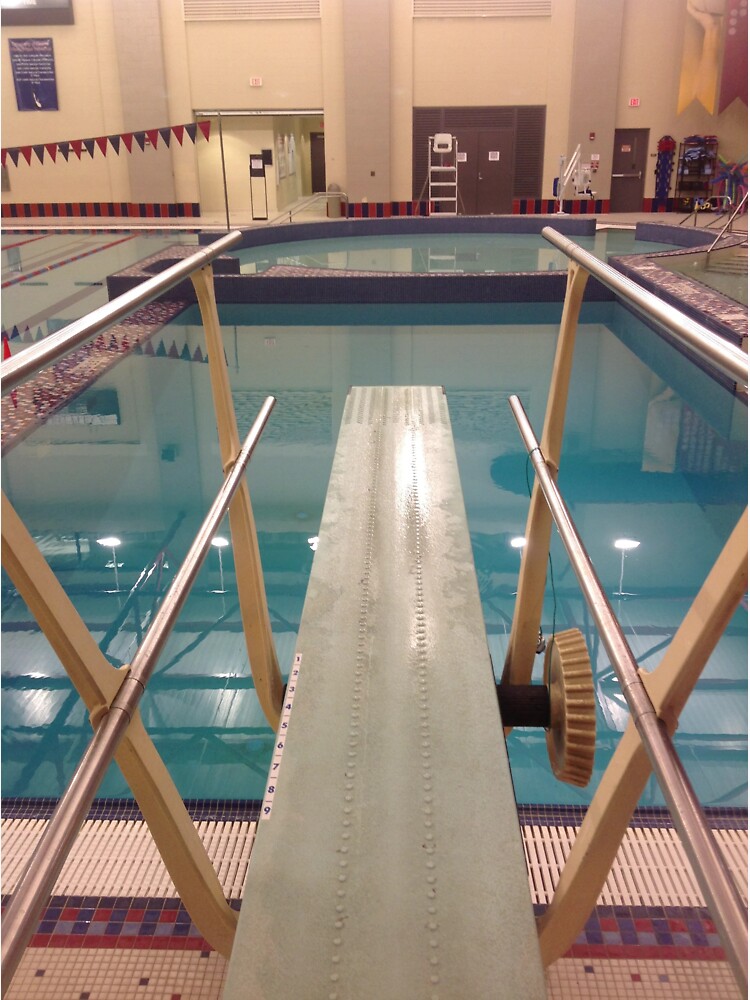 "diving board photo" Sticker for Sale by vordeman | Redbubble