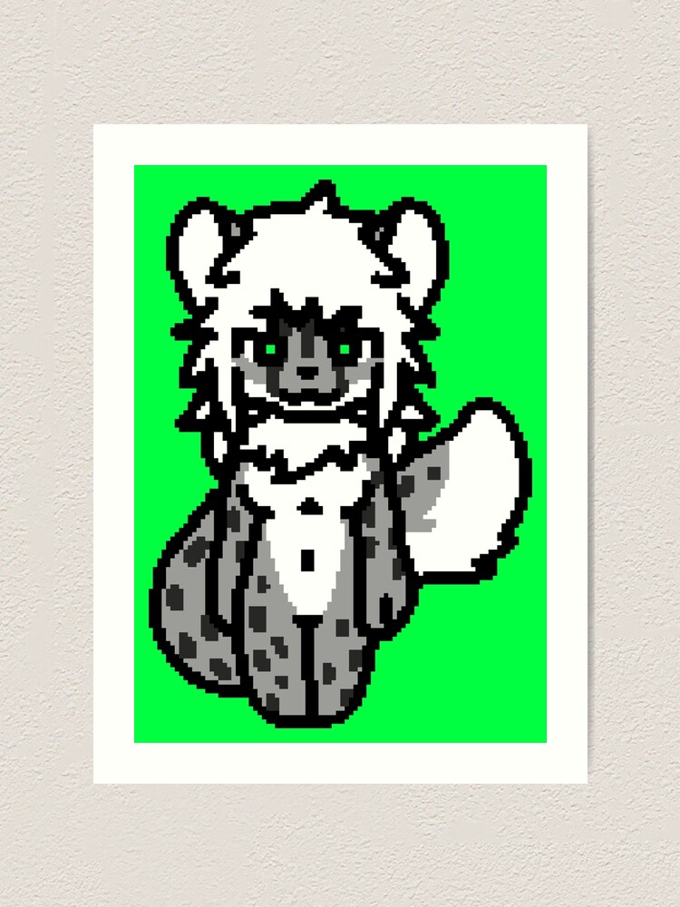 "Changed - Snow Leopard Sprite" Art Print for Sale by KonkeyZhong ...