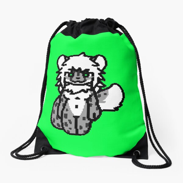 "Changed - Snow Leopard Sprite" Drawstring Bag for Sale by KonkeyZhong ...