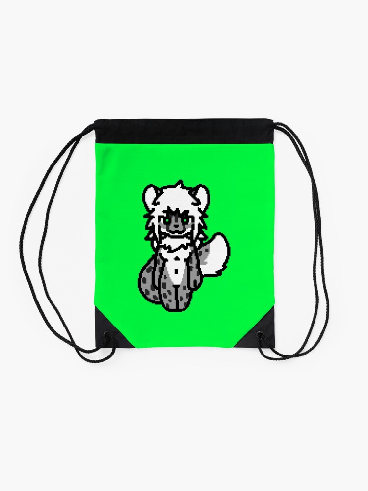 "Changed - Snow Leopard Sprite" Drawstring Bag for Sale by KonkeyZhong ...