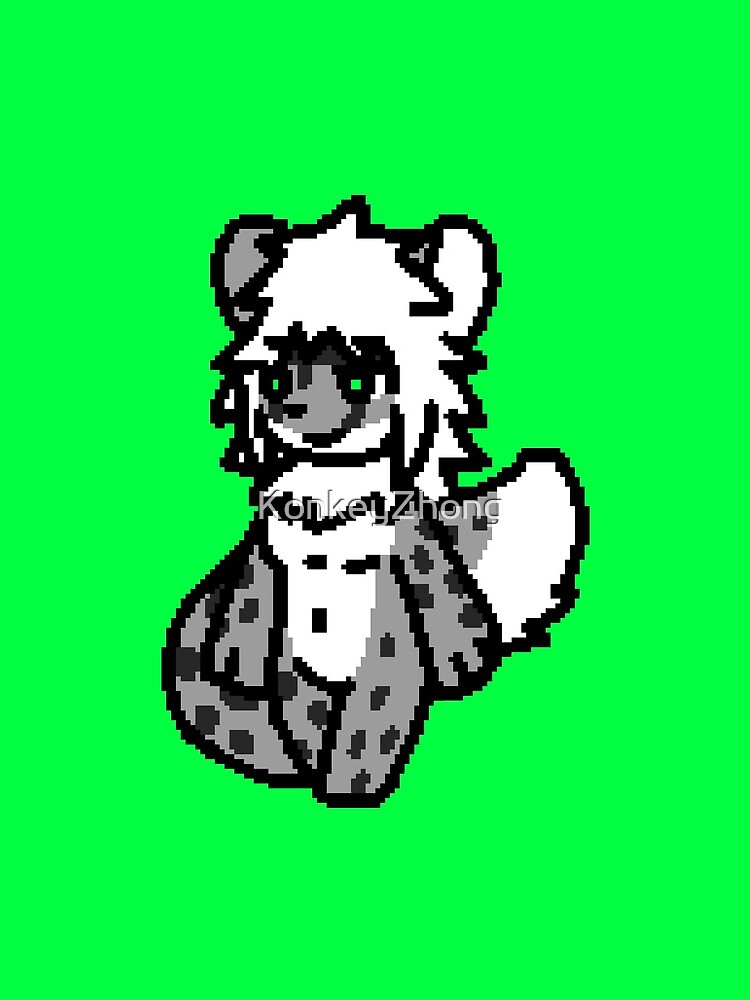 "Changed - Snow Leopard Walking Sprite" Drawstring Bag by KonkeyZhong ...