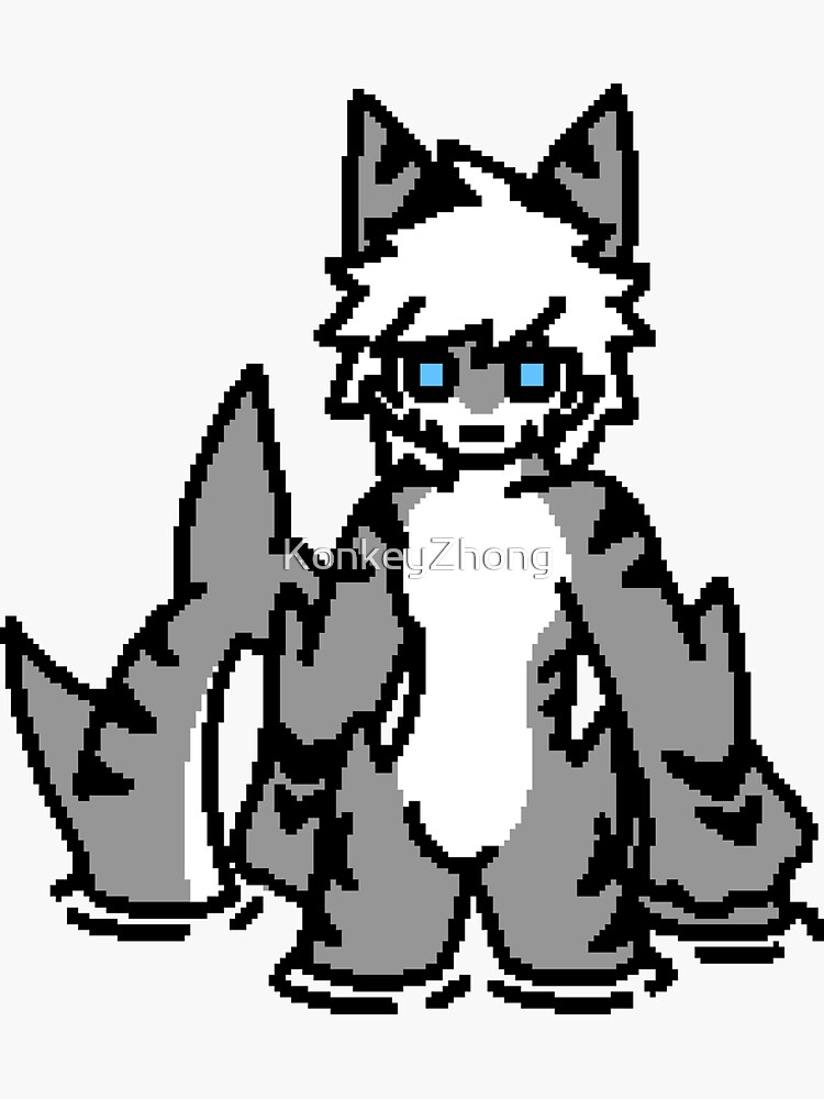 "Changed - Tiger Shark Sprite" Sticker for Sale by KonkeyZhong | Redbubble