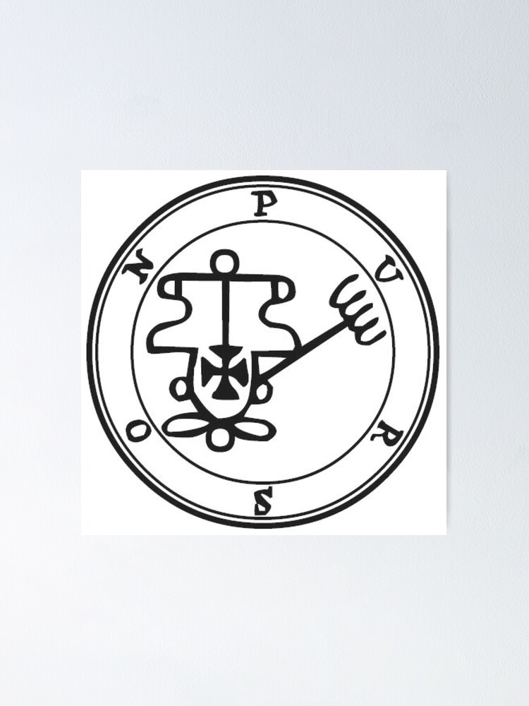 "King Purson - Black Sigil" Poster by DavidAGA | Redbubble