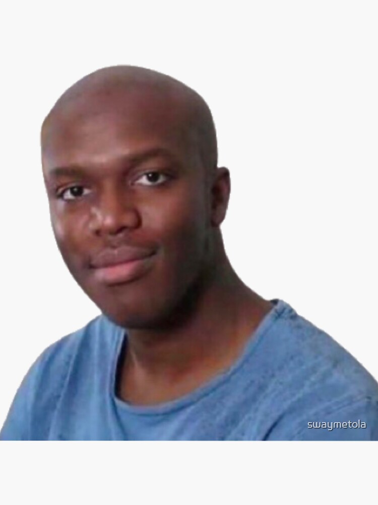 "bald ksi (large) " Sticker for Sale by swaymetola | Redbubble