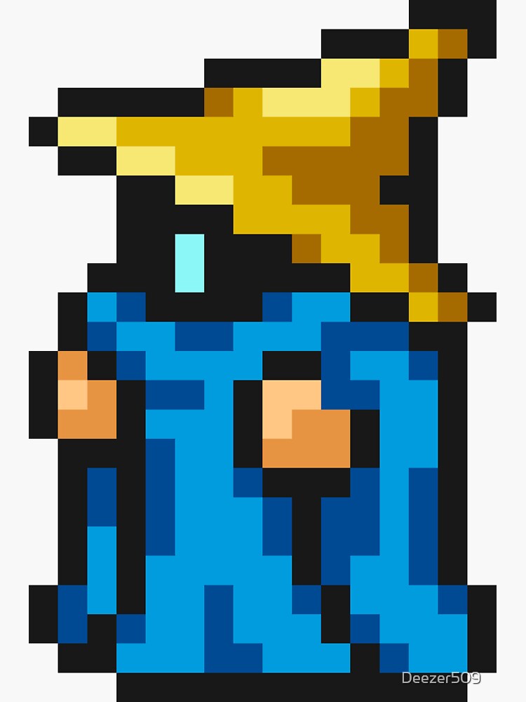Black Mage Sprite Illusionaryone Final Fantasy Black Mage
