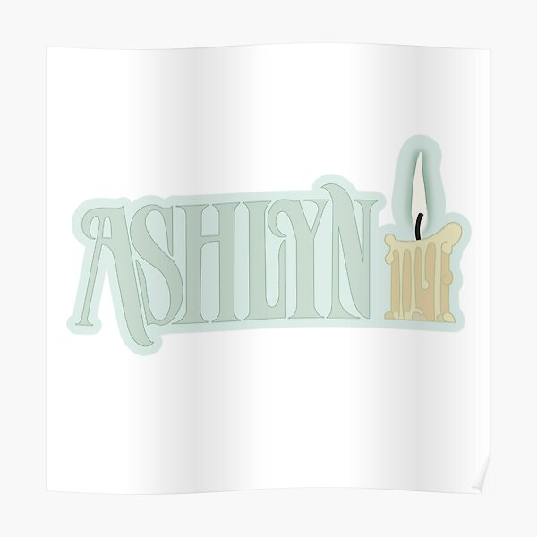 "ASHLYN ILLUSTRATION" Poster by LINNEAWALLSTEN | Redbubble