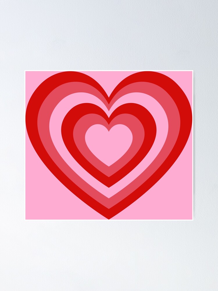 "Powerpuff Girls Heart" Poster for Sale by edisr00 | Redbubble