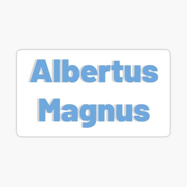 "Albertus Magnus College" Sticker for Sale by mccluava | Redbubble