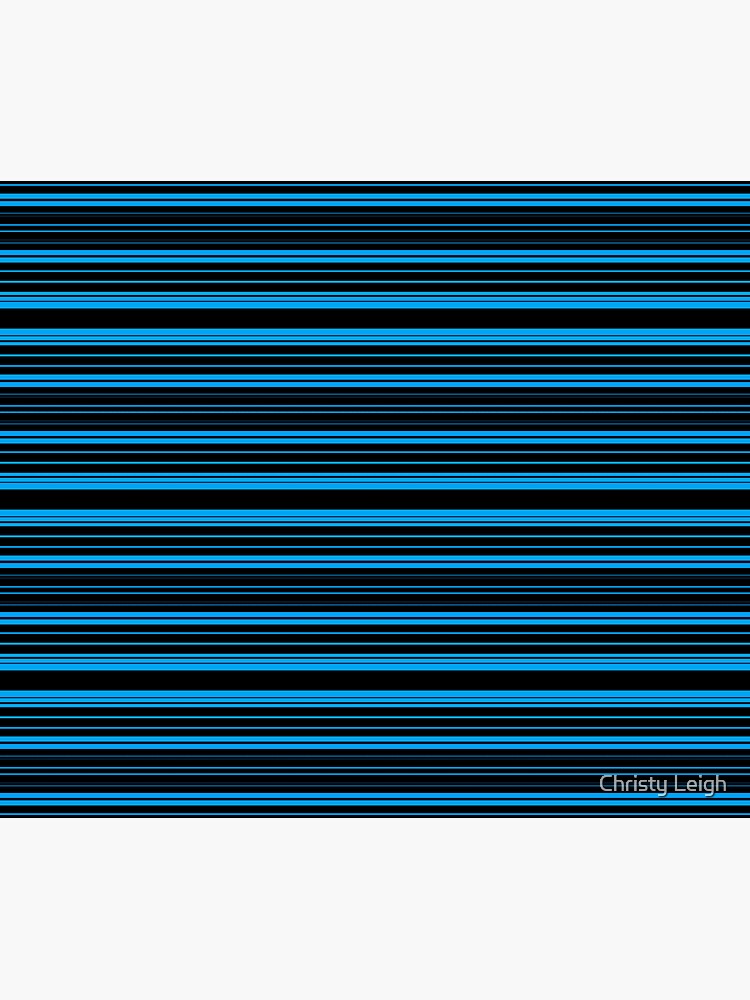 "Black and Blue Stripes" Sticker by erichristy | Redbubble