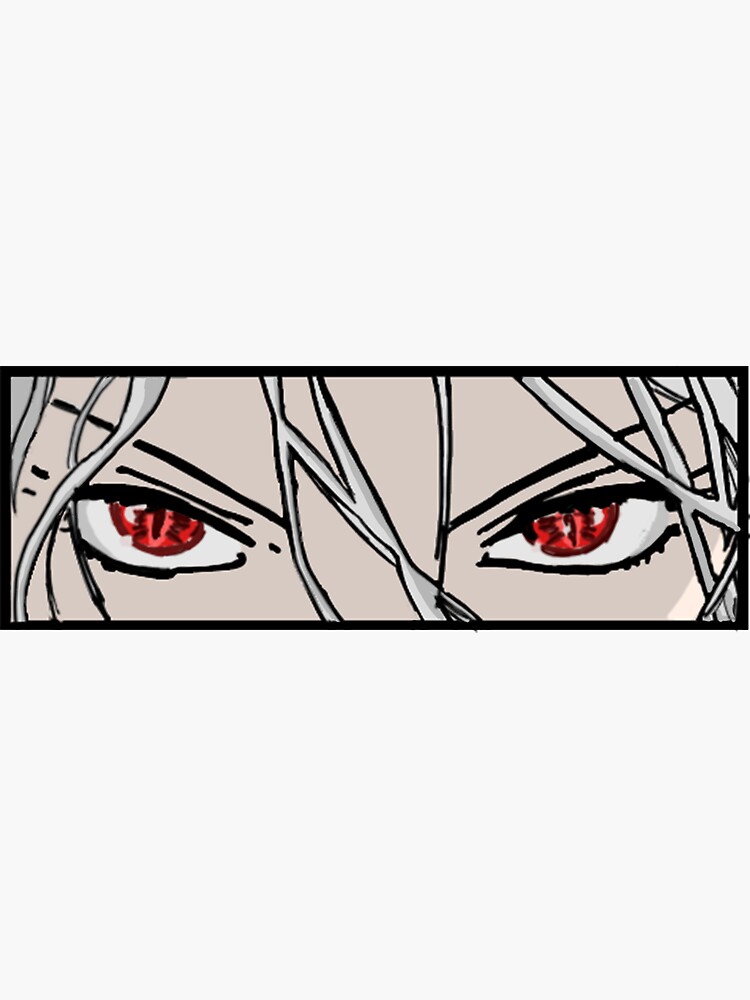 "Moka Akashiya Eyes" Sticker for Sale by True2Form | Redbubble