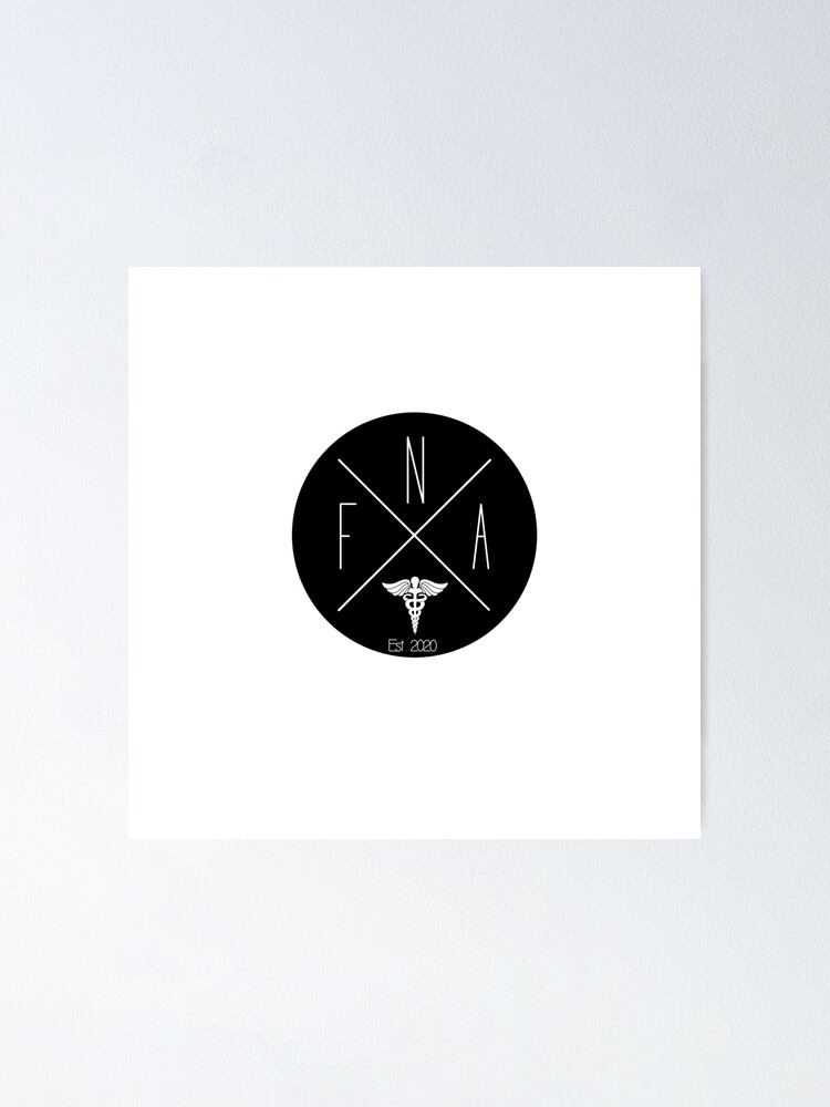 "FNA - official sticker and logo " Poster for Sale by Carliebaldus ...