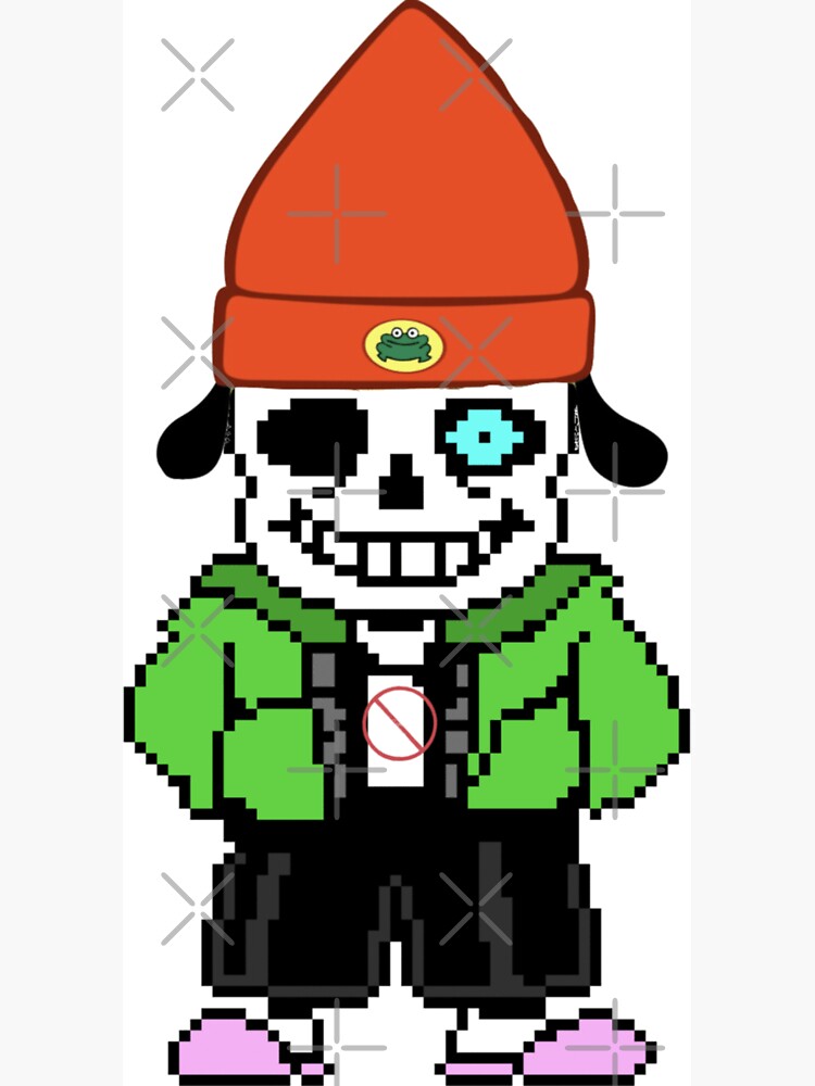 "Sans PaRappa Friday Night Funkin' Baldi's Basics YuB Meme" Magnet by ...