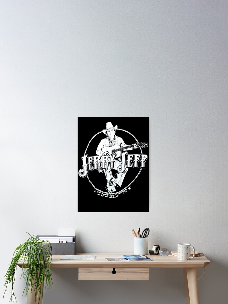"Vintage 1979 Jerry Jeff Walker Concert Tour" Poster for Sale by ...