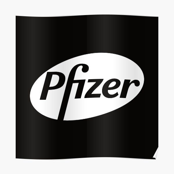 "Pfizer " Poster for Sale by chaeyafichar | Redbubble