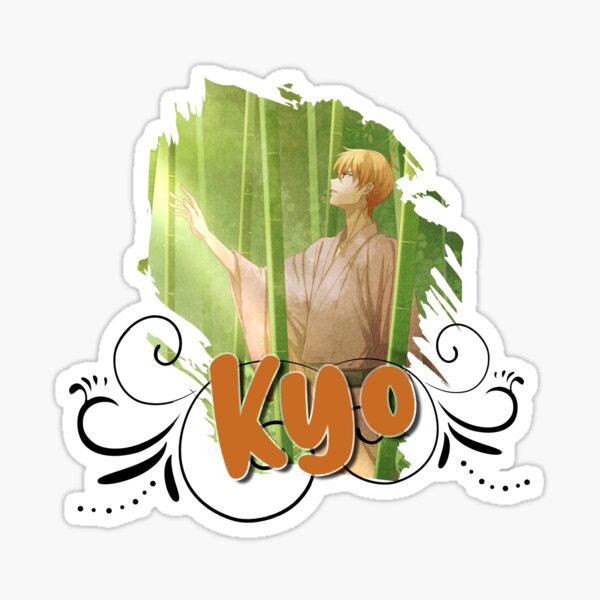"FURUBA (Fruits Basket) KYO" Sticker for Sale by BittersweetL0VE ...