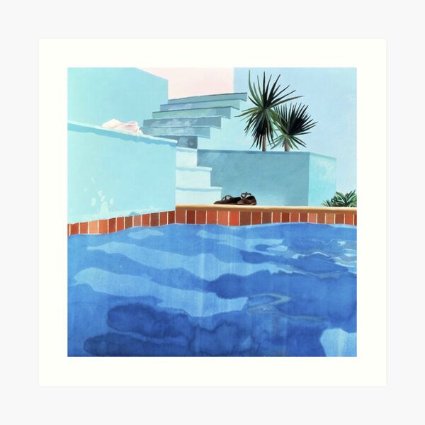 "Vintage Swimming Pool House" Art Print for Sale by dajjal-boy | Redbubble