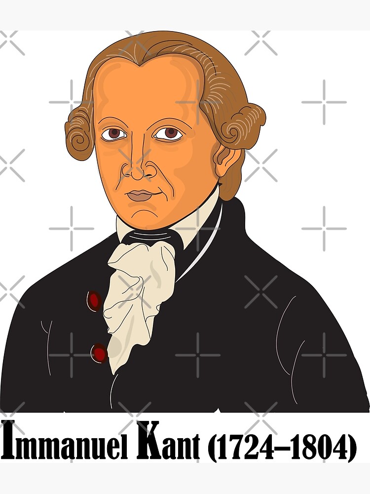 "Immanuel Kant poster | Immanuel Kant philosophy poster " Photographic ...