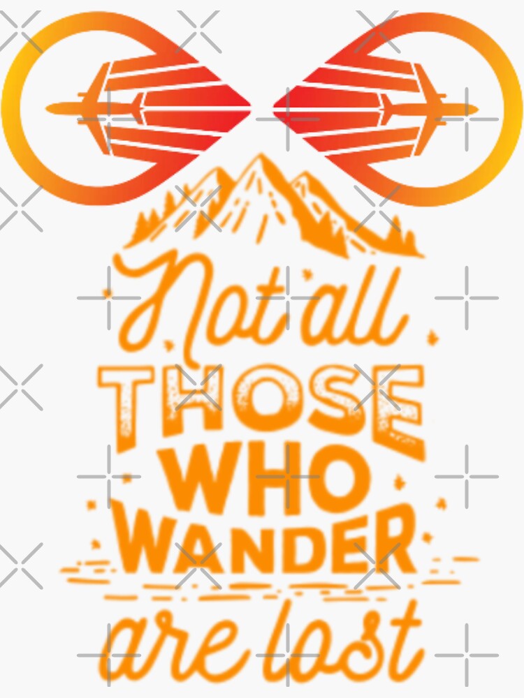 "Wanderer" Sticker by Varun2109 | Redbubble