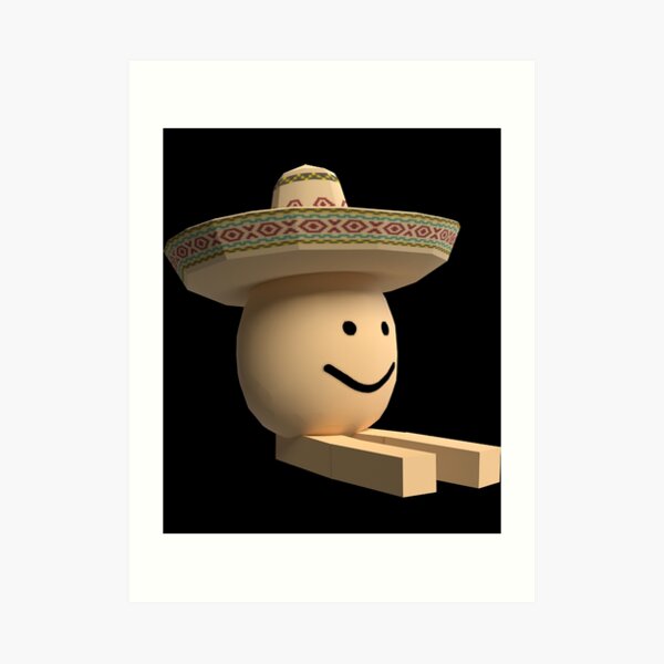 "Roblox Poco Loco Meme Egg With Legs " Art Print by nyrzo19 | Redbubble