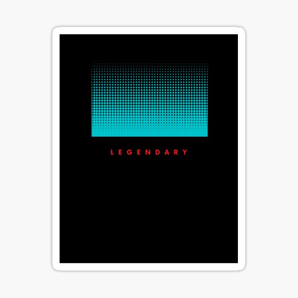 "Legendary" Sticker by limgyusang123 | Redbubble