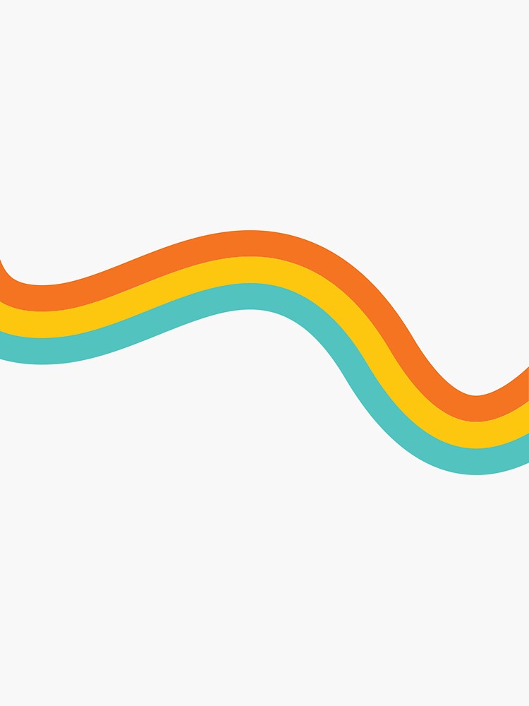 "RAINBOW, aesthic, indie aesthetic, aesthetic" Sticker for Sale by ...