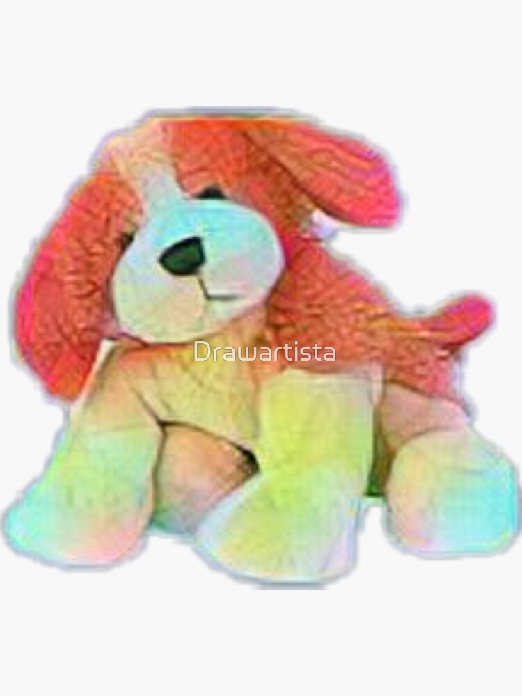 "Cocker spaniel puppy webkinz" Sticker by Drawartista | Redbubble