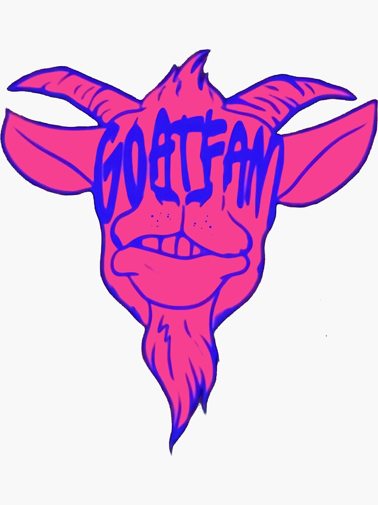 "Vintage Gavin Magnus Merch Gavin Magnus Cubes Goat Fam " Sticker by ...