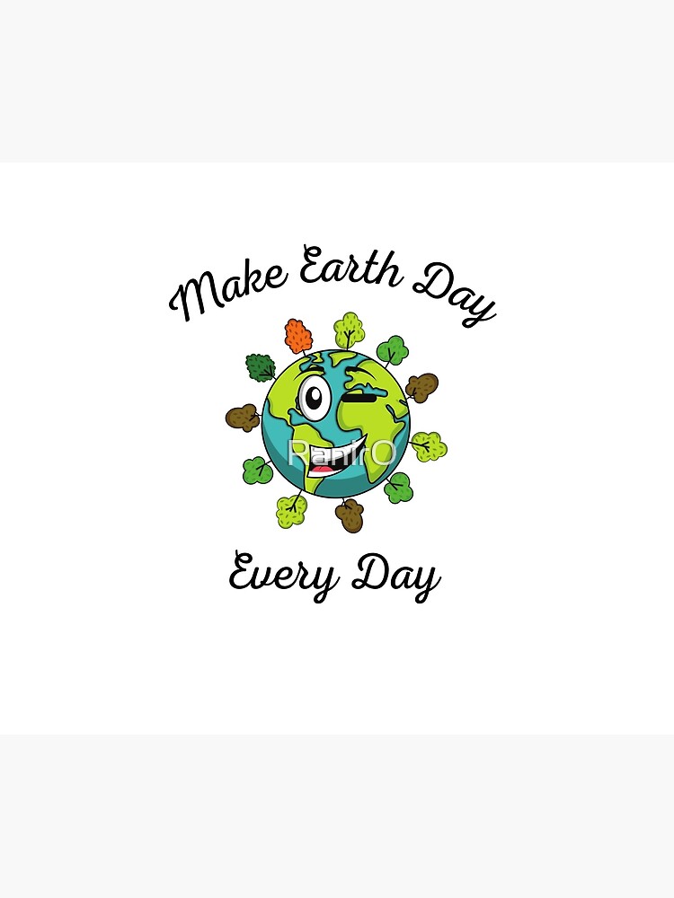 Manta De Día De La Tierra Cada Día 152 X 203cm