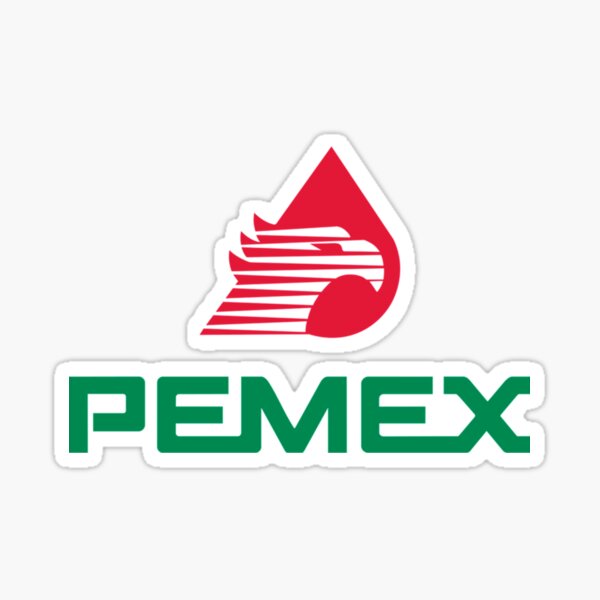 "Vintage PEMEX Logo" Sticker by JeradLowe | Redbubble
