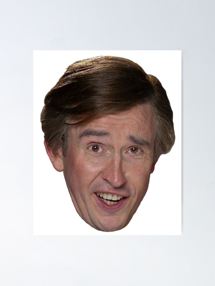 "Alan Partridge Face" Poster for Sale by liquiddreams | Redbubble